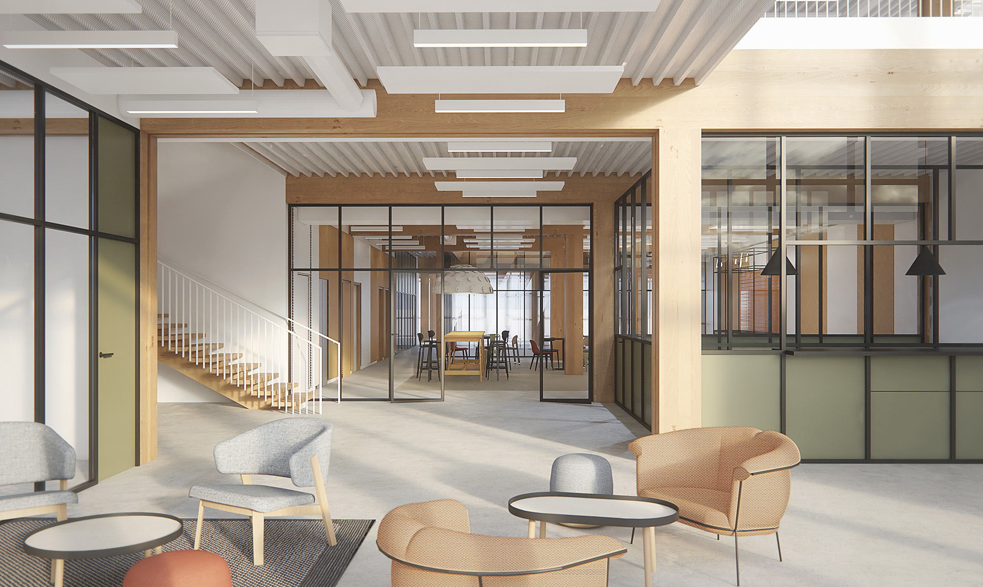 Siège RATP Habitat - Paris 20 - OTEIS