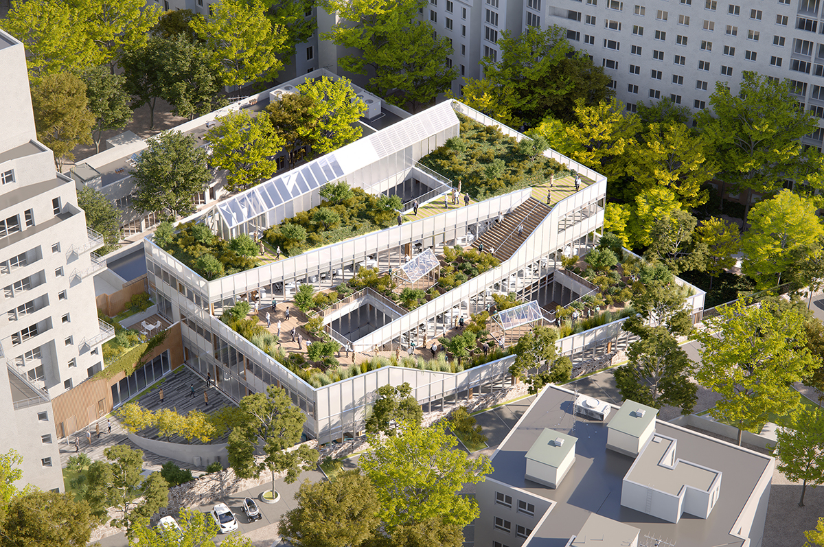 Siège RATP Habitat - Paris 20 - OTEIS