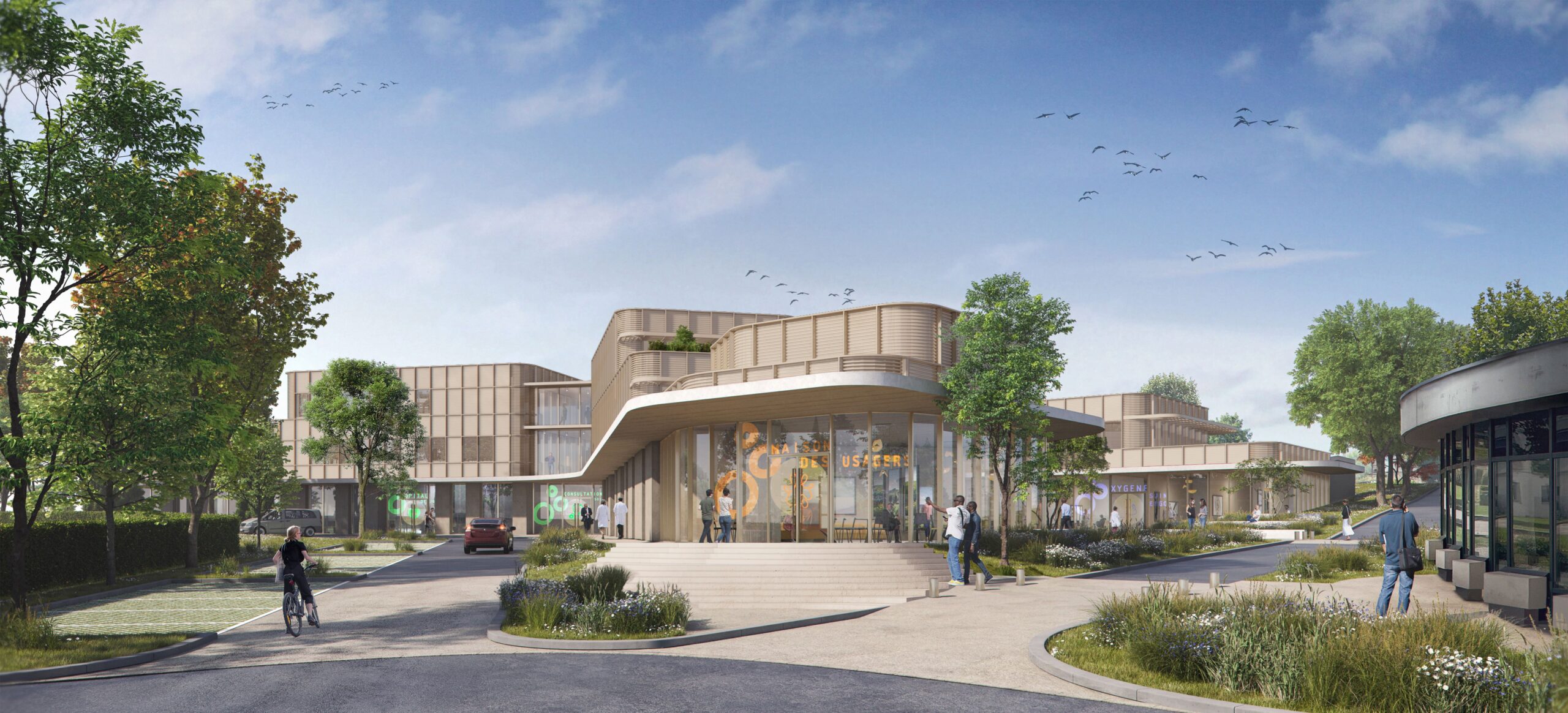 Centre Hospitalier Charles Perrens Bâtiment Lescure et Pôle PUMA ...
